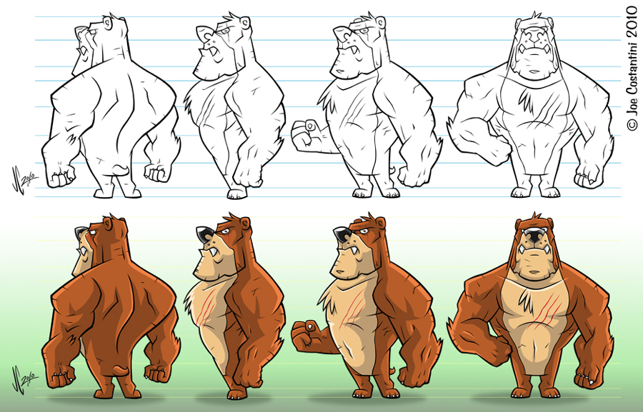 Bear Character Sheet